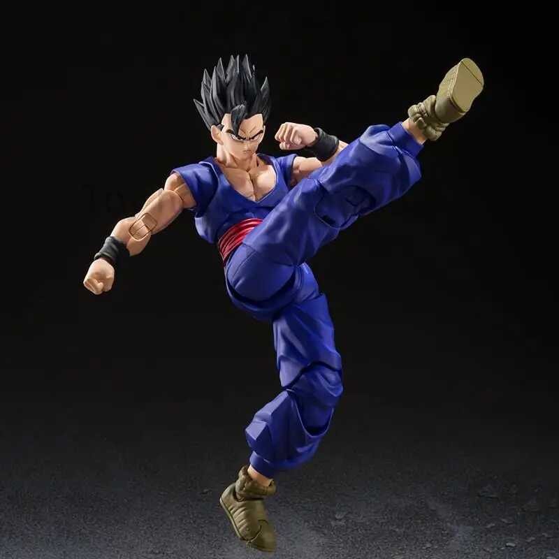 Anime Dragon Ball Figures SHF Super Hero Son Goku Gohan Vegeta Trun ...
