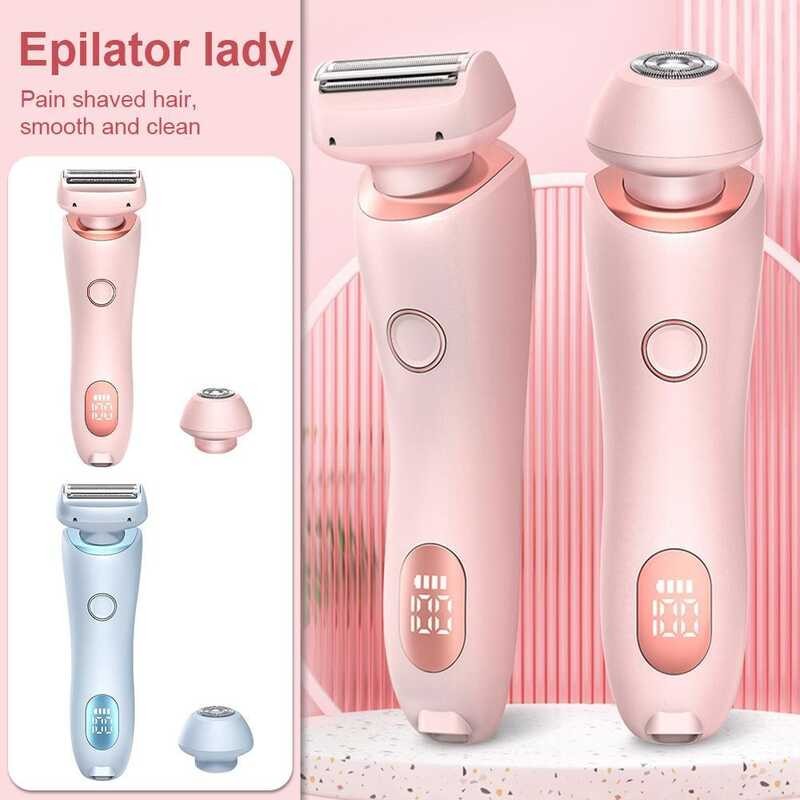 Walang Pain Hair Removal Sa Home, 2 Sa 1 Electric Shaver Razors Para Sa ...