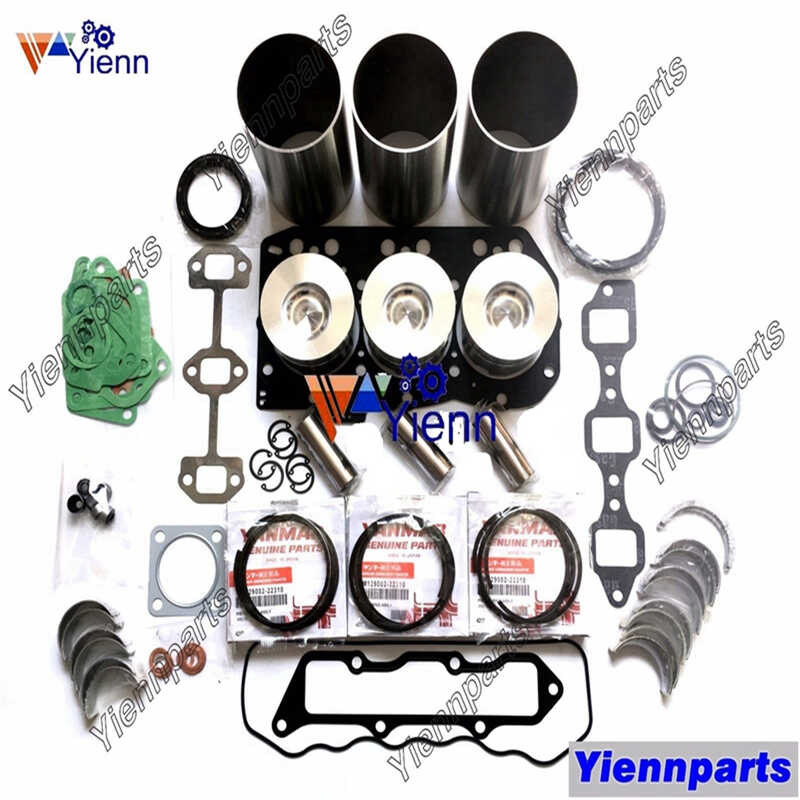 3D84-2E 3D84-2 3D84-2D Overhaul Rebuild Kit With Cyder For Komatsu ...