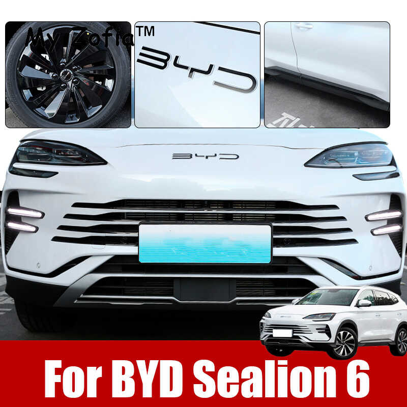 Para Sa BYD Seal U Sealion 6 Song Plus 2024 2025 Accessories Front ...
