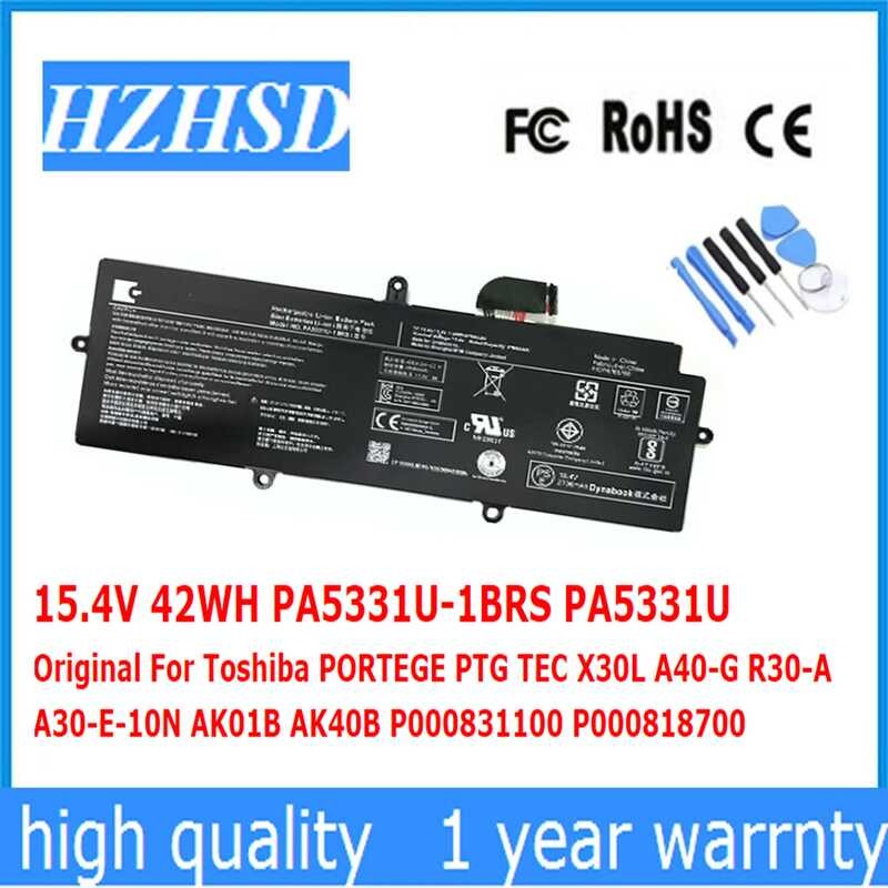 Pa5331u Pa5331u-1Brs Original Battery For Toshiba PORTEGE PTG TEC X30l ...