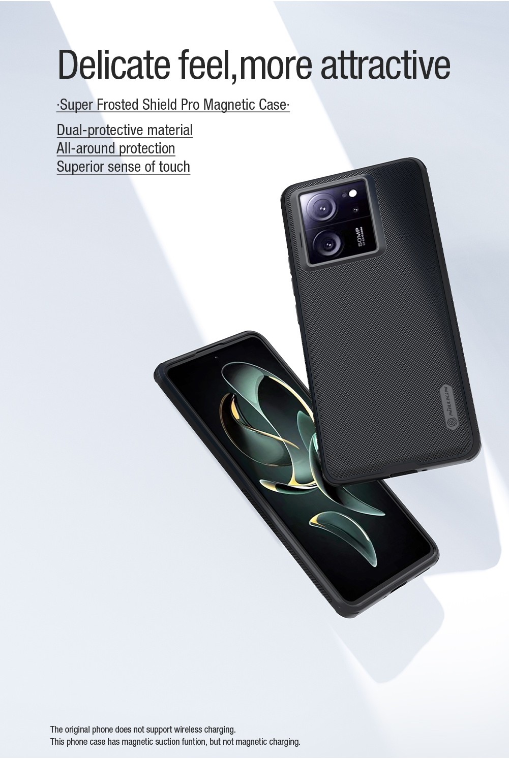 Nillkin Magnetic Frosted Shield Pro Case For Xiaomi 14T Pro 14T 13T Pro ...