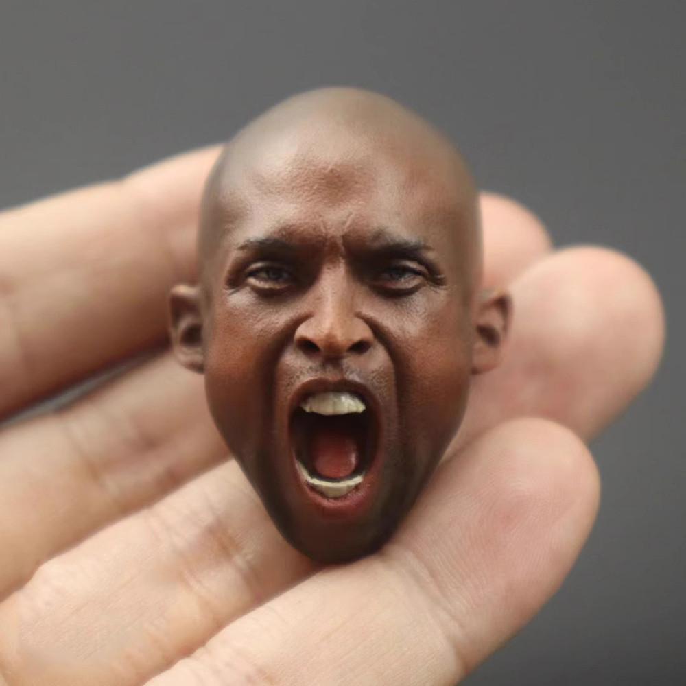 1/6Th Male Basketball Player KB In Memory Shout Head Sculpt Carving ...