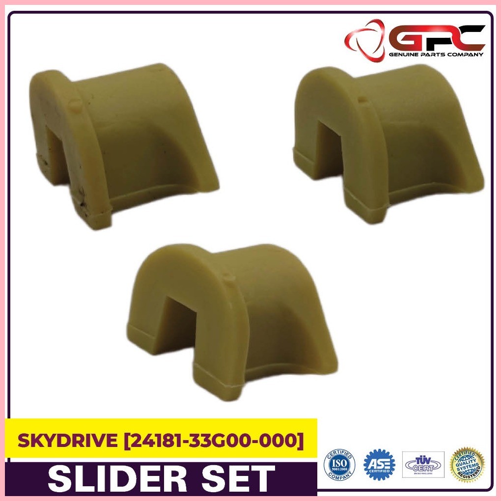 § GPC Skydrive [Suzuki] CVT Pulley Slider Set / Slide Piece [1 Set - 3 ...