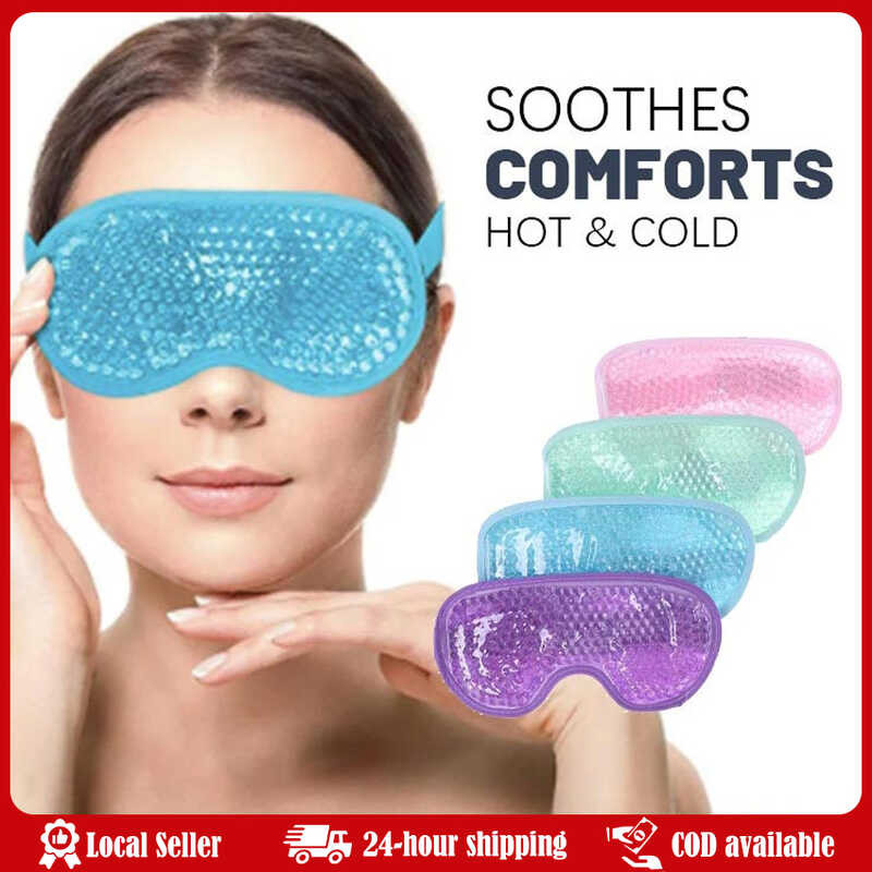 Cooling Eye Mask Gel Reusable Cold For Puffy Eyes, Ice Pack Mask, D5d ...