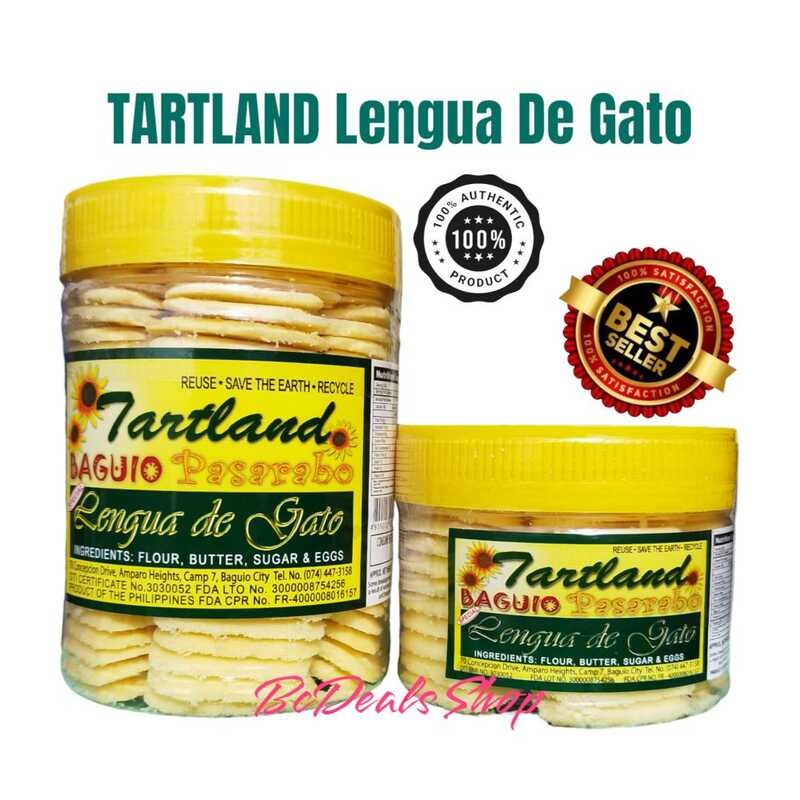 TARTLAND Lengua De Gato, Pasalubong, Baguio Delicacies, Sweets ...