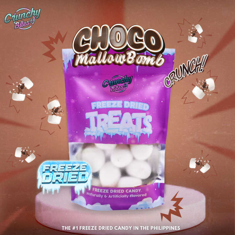 Freeze Dried Candy Choco Mallow Bomb / Opuff 30Grams & 50Grams Per Pack ...