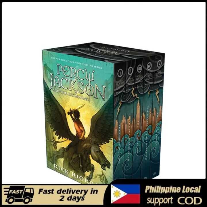 Percy And Olympians Boxed Set (Percy Jackson & The Olympians) Hardcover ...