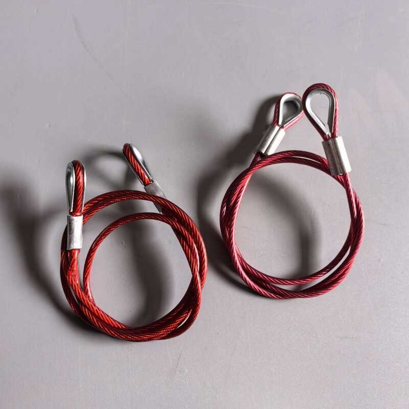 Sany Crane Counterweight Plastic Coated Weight Ring Limiter Steel Wire ...
