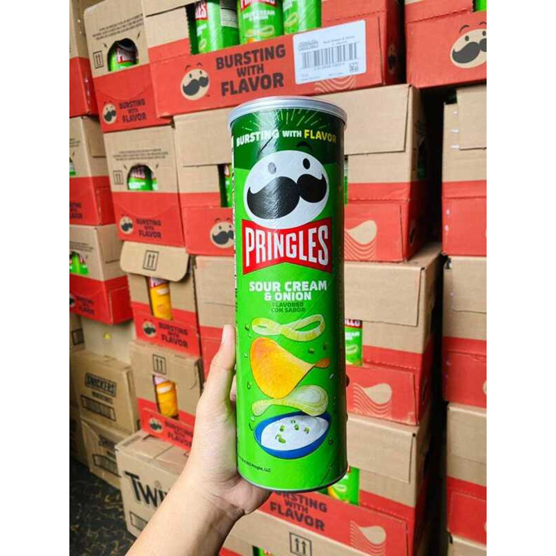 Pringles US 158G Original Cheddar Cheese / Sour Cream & Onion F4e C75 ...