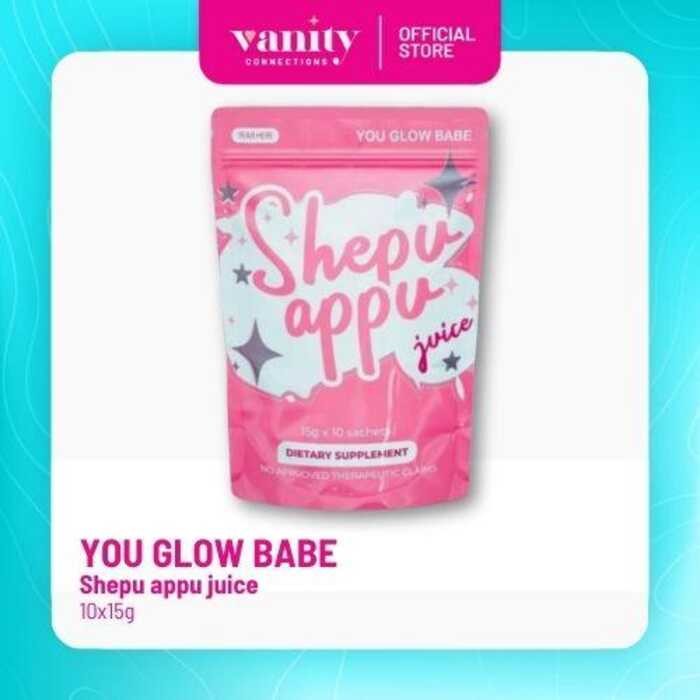 Shepu Appu Juice By You Glow Babe 15G X 10 Sachets, Whitening ...