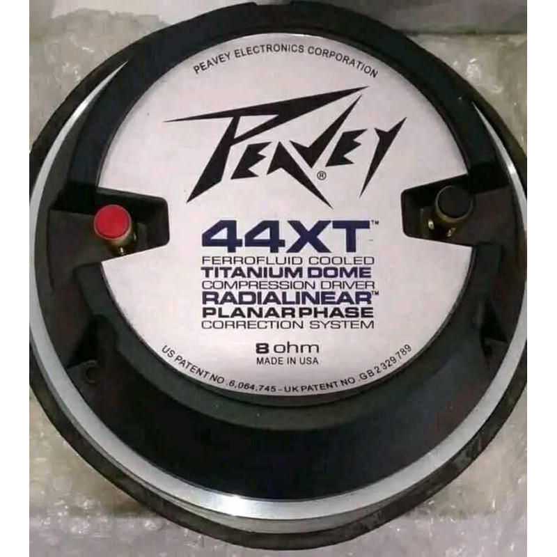 PEAVY 44Xt Titanium Compression DRIVER UNIT TWETER 1000Watts 4” Coil ...