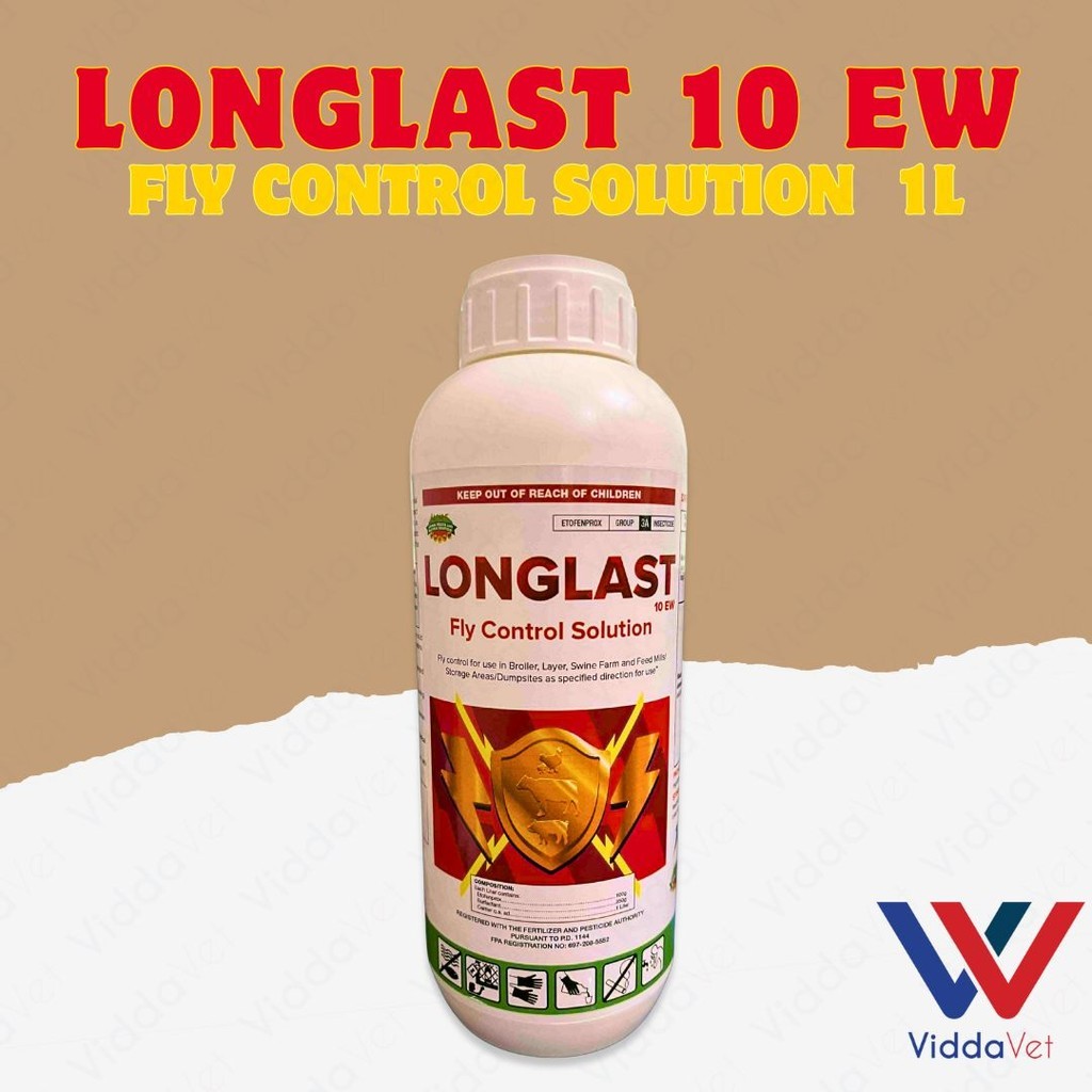 LONGLAST 10 EW Residual Action Insecticide for Farms Dumpsites and ...