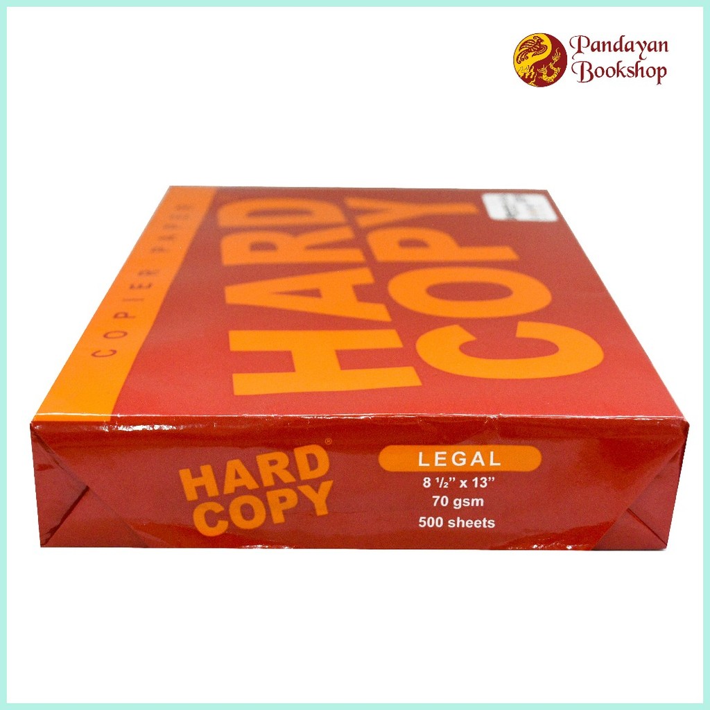 Hard Copy Copier Paper 70 gsm 500 Sheets | Shopee Philippines