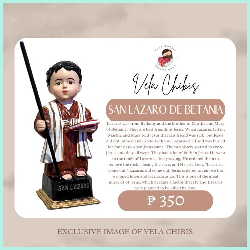 San Lazaro de Betania (St. Lazarus of Bethany) Chibi Image / Chibi ...