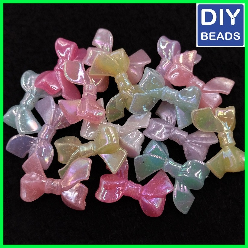 Diy Beads Glossy Mix Colored Ribbon 31mm (250grams) | Shopee Philippines