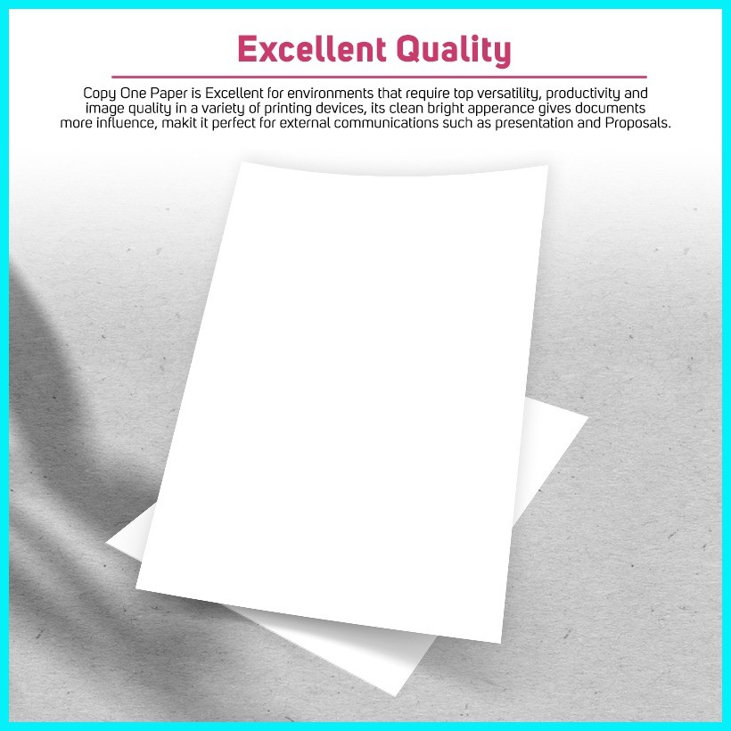 (PROMO 1box) Copy One Bond Paper 70Gsm Substance 24 Per Ream - 500 ...
