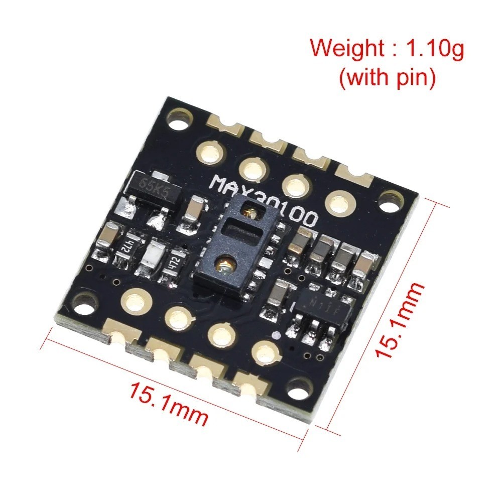 MAX30100 heart rate meter blood oxygen concentration sensor module ...