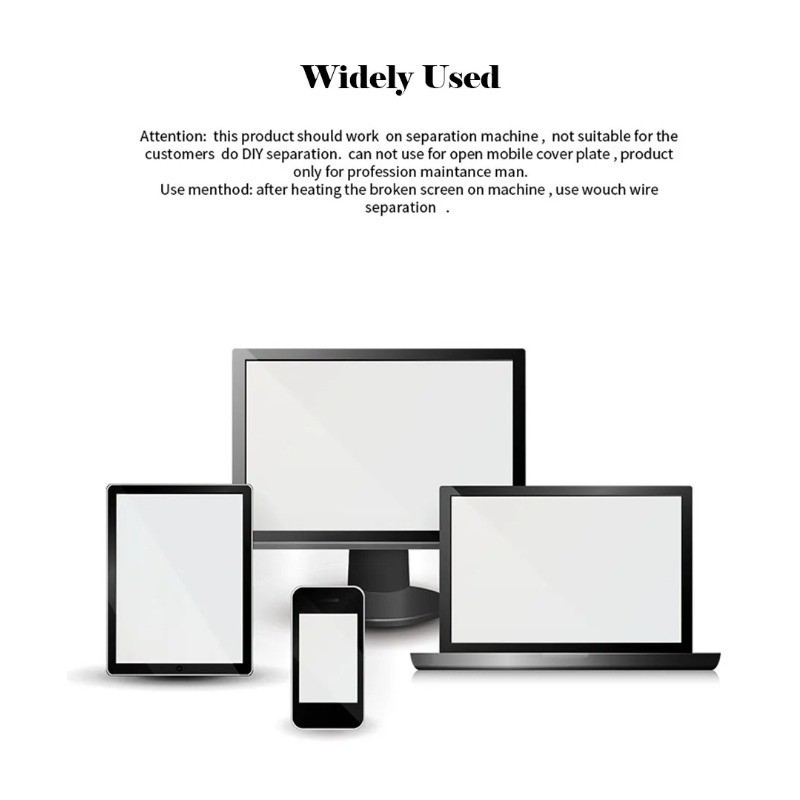 B&R 0.03mm 100m Diamond Wire Cutting Line OLED Screen Separating Line ...