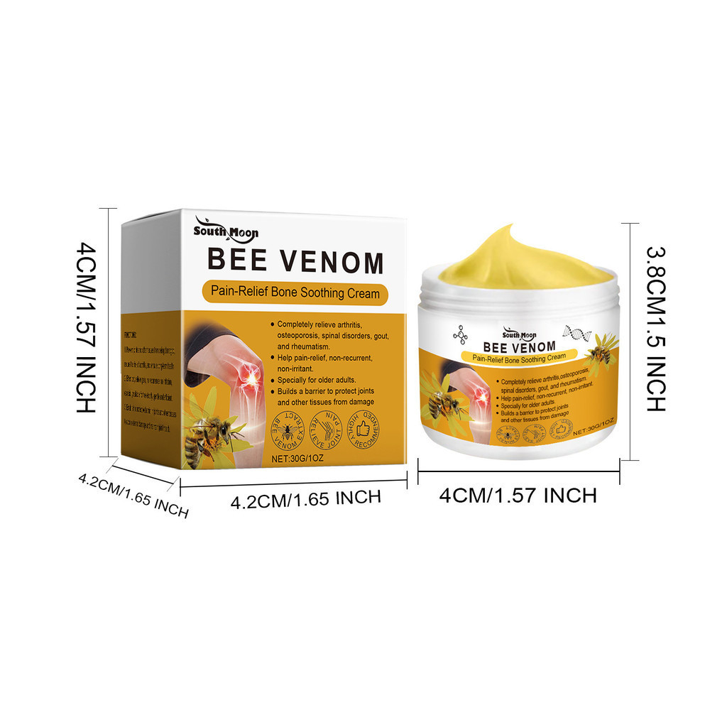 Bee Venom Pain-Relief Bone Soothing Cream Bee Venom Joint and Bone ...