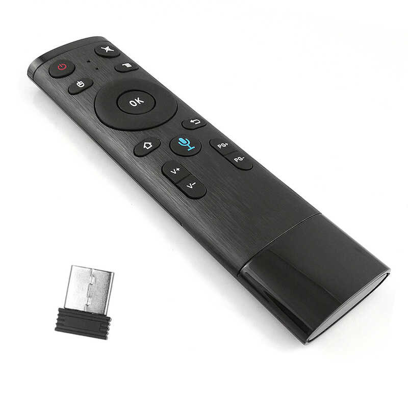 2.4G Wireless Remote Control Gamit Ang USB Receiver Voice Input Para Sa ...