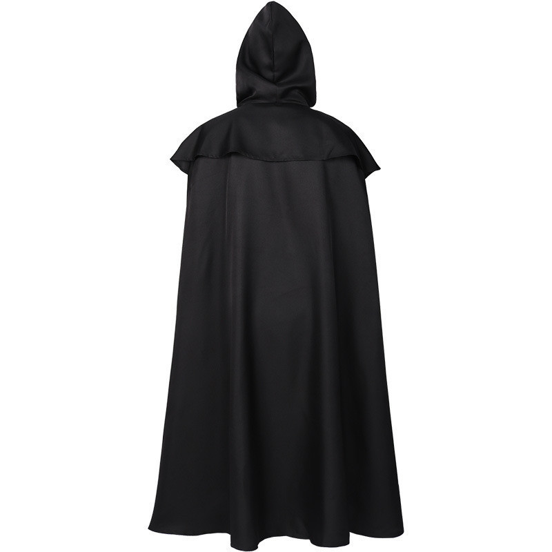 Cosplay Costumes Knight Pirate Prince Gothic Retro Hooded Cloak Capes ...