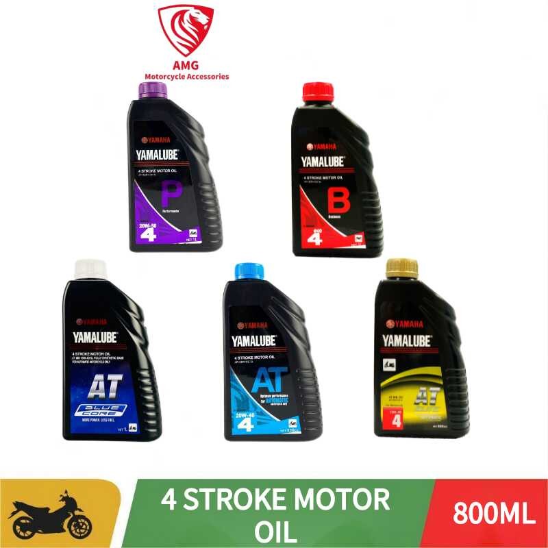 AMG 'Yamalube' Motorcycle Genuine Oil 4T SL 20W40 MA Fully Synthetic ...