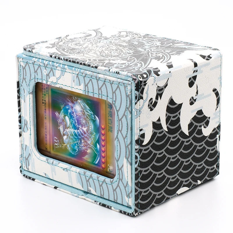 EDH Game Card Deck Box with Dice Tray for MTG Cards, 120+ Card Storage ...