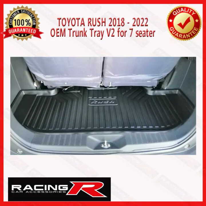 Rush Toyota 2018 To 2024 OEM Trunk Tray For 7 Seater V2 2019 2020 2021 ...