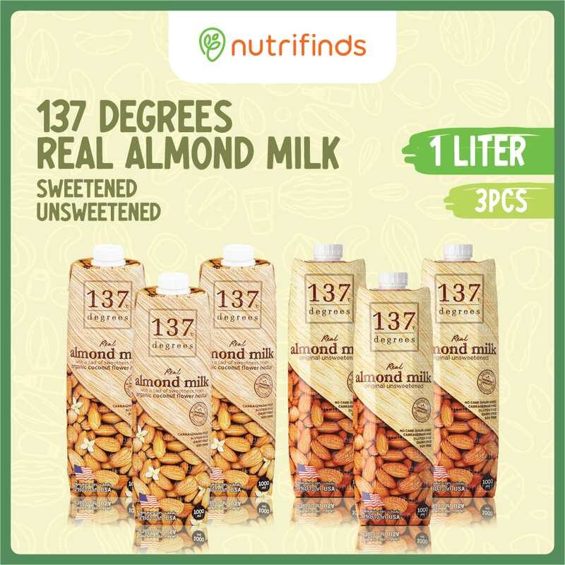 2024In vogue 137 Degrees' Almond Milk - 1L (3pcs) | Shopee Philippines