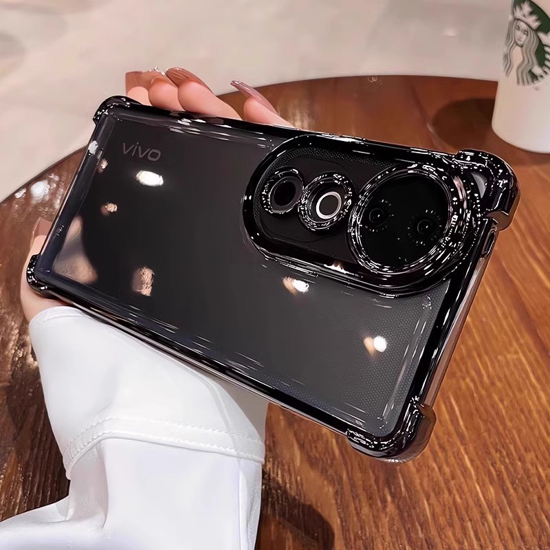 Casing VIVO V40 V30 V29 V27 V23 Pro V40 Lite V27E V29E Transparent ...