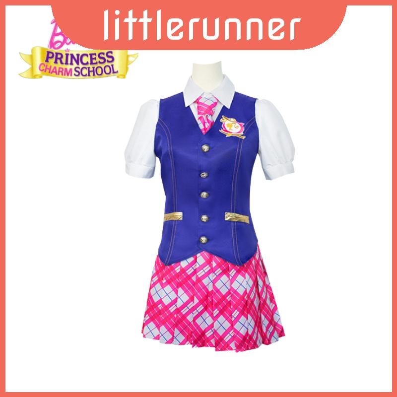 Barbie Gorgeous Charm Princess School Cosplay Wardrobe Uniform | Shopee ...