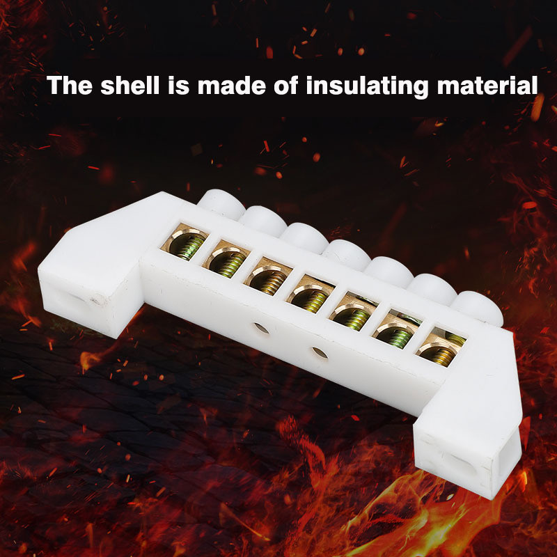 Bridge Type E Ground Grounding Copper Bar Distribution Box To Zero ...