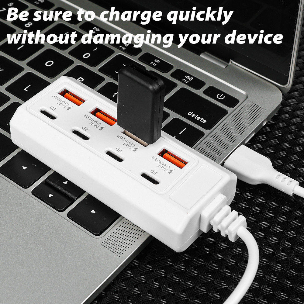 8-In-1 Mobile Phone Charging Converter Adapter- 25W USB Type-C ...