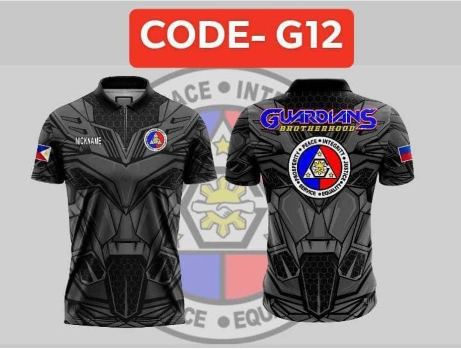GUARDIANS BROTHERHOOD PGBI Fully Sublimated polo shirt high-quality ...