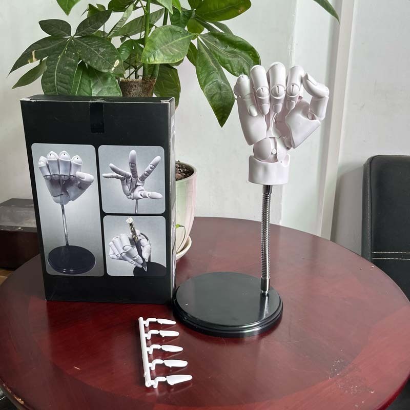 1:1 Joint Finger Bionic Action Figure Left Right Simulation Draw Sketch ...