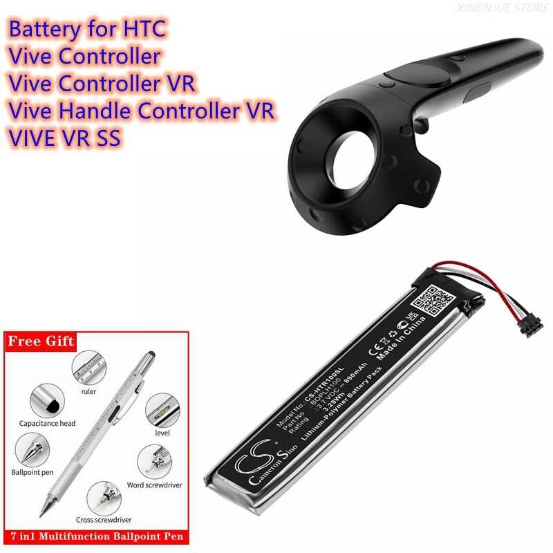 Battery VR 3.7V/890Mah Boplh100, 35H00244-00M For HTC Vive Handle ...