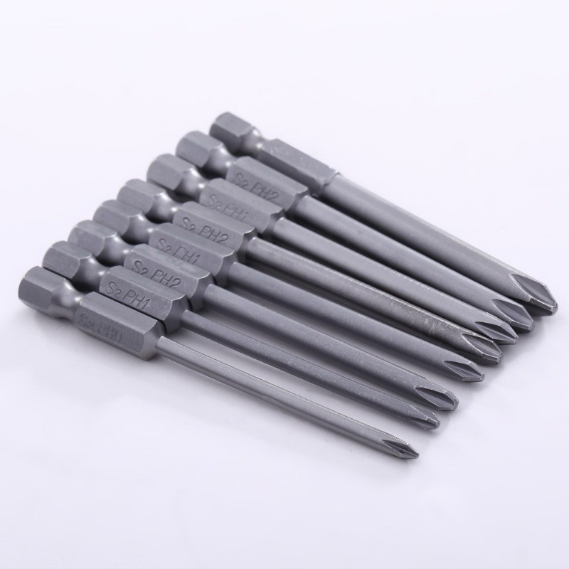 50pcs 75mm Extra Long Reach Bit Set Security Screwdriver Bits Torx Star Hex Bit Set | Shopee ...