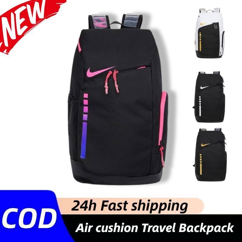 New NIKE ELITE Backpack With Air Cushion Sports Travel Laptop Bag ...