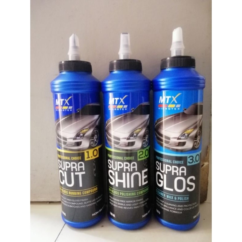 MTX Microtex Supra Glos Shine Cut WAX Set (500ml bottled) | Shopee ...