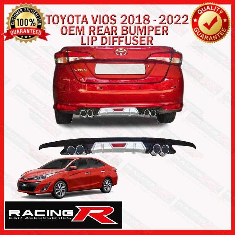 Toyota Vios 2019 To 2025 XLE E J G Variant 4Th Gen OEM Rear Bumper Lip ...