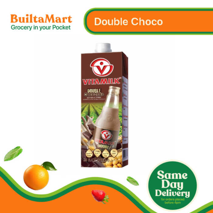 Vitamilk Double Choco Shake (1L) 3 | Shopee Philippines