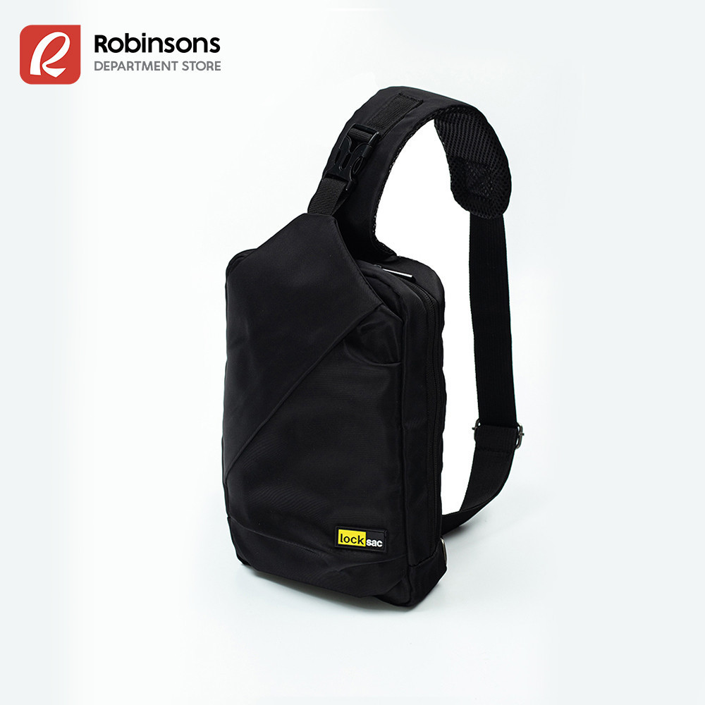 Locksac Nylon Crossbody Bag Black | Shopee Philippines