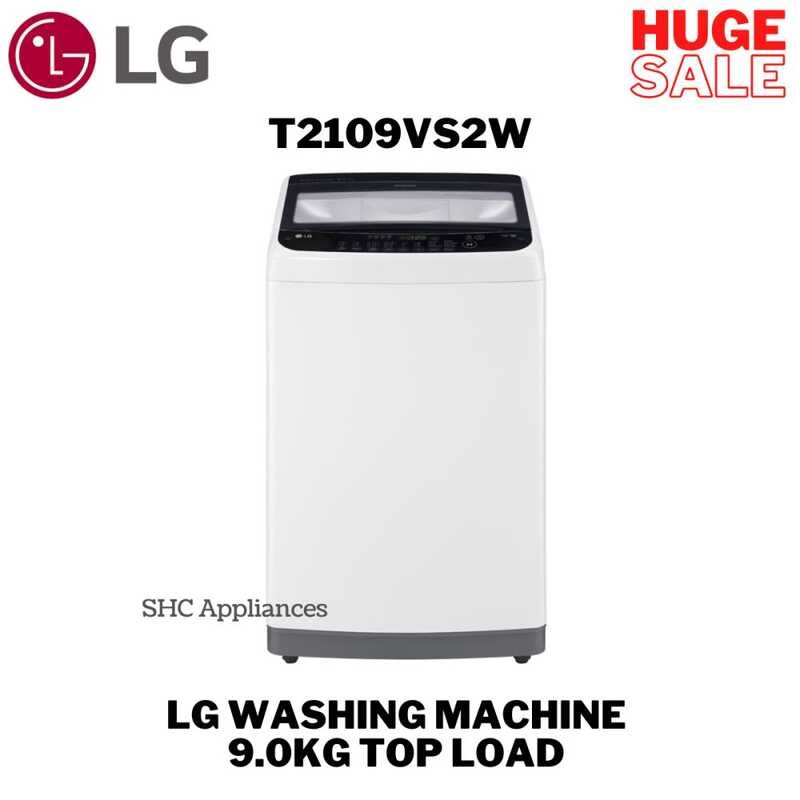 LG T2109vs2w 9.0 Kg. Inverter WASHING HINE 6E3 | Shopee Philippines