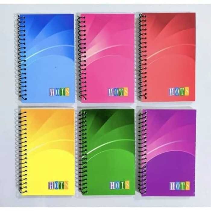 10Pcs/Ream POCKET Notebook THICKLER [Assorted Colors] MALIIT NA ...