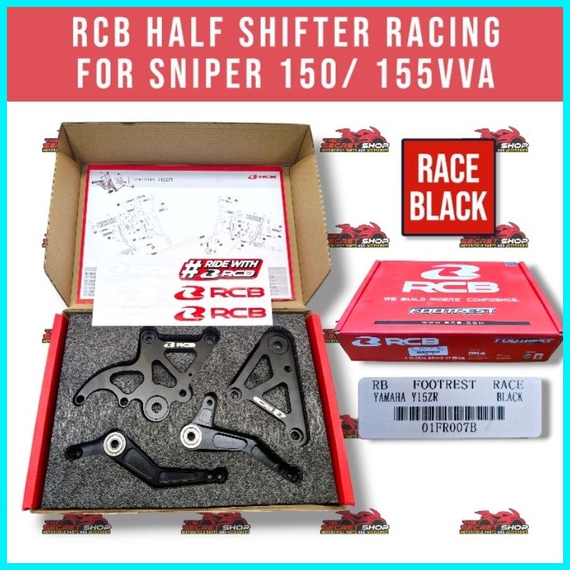 RCB S1 RACING SHIFTER FOR SNIPER 150/155VVA RACE BLACK | Shopee Philippines