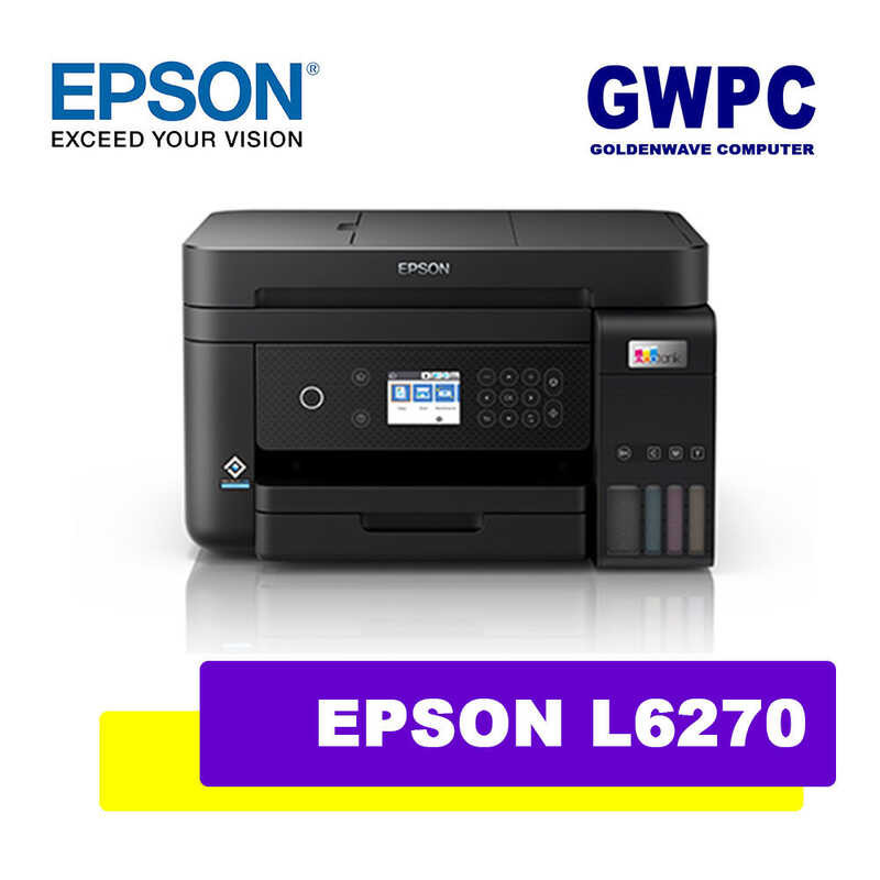 Epson L6270 Ecotank Wi-Fi Duplex All-In-One Ink Tank Printer With ADF ...