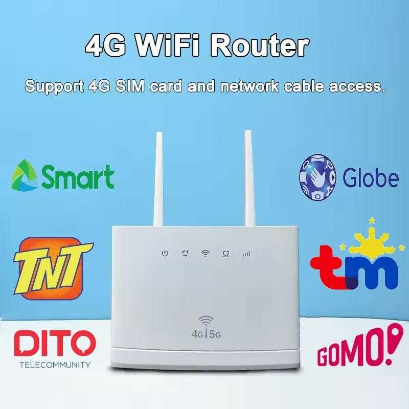 4G SIM Card Router LTE Wifi Router 4G Modem Hotspot Rj45 Wireless ...