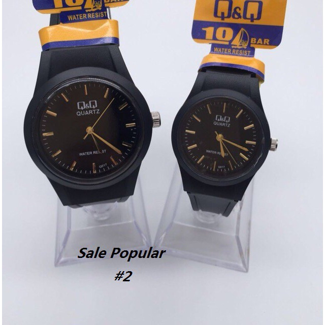 Q&Q Quartz Watch Water Resist | Shopee Philippines