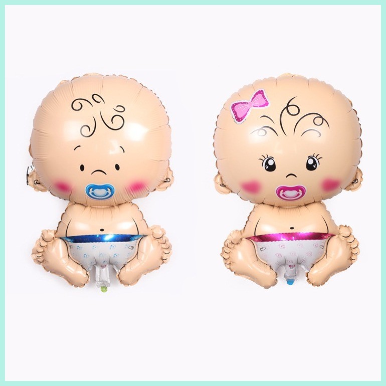 Baby Baptism Party Decoration Balloon Angel Baby Boy Baby Girl foil ...